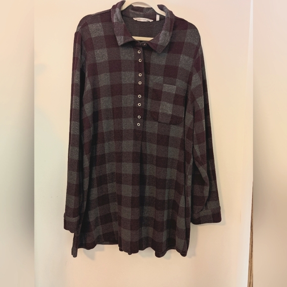 Soft Surroundings | Tops | Plus Size Tunic Shirt By Soft Surroundings ...